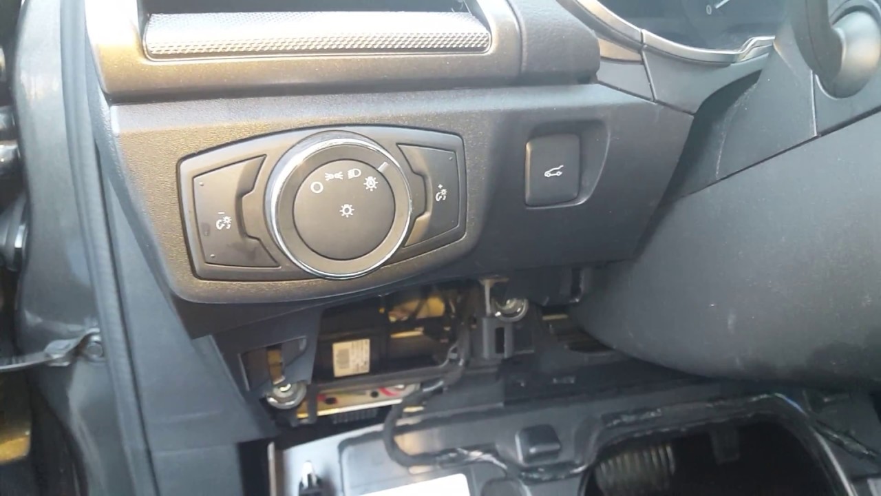How to install a headlight switch on a ford fusion escape transit ...