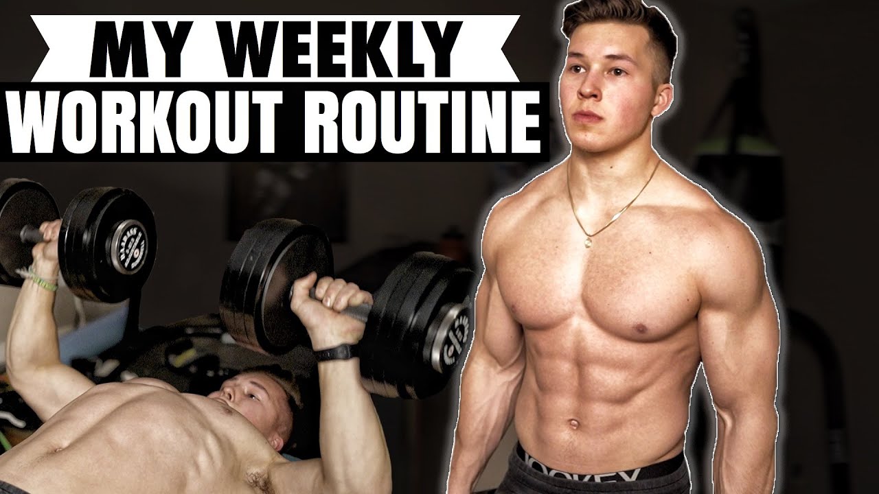 MY WEEKLY WORKOUT ROUTINE | Lean Bulk Plan To Build Muscle & Get Strong ...