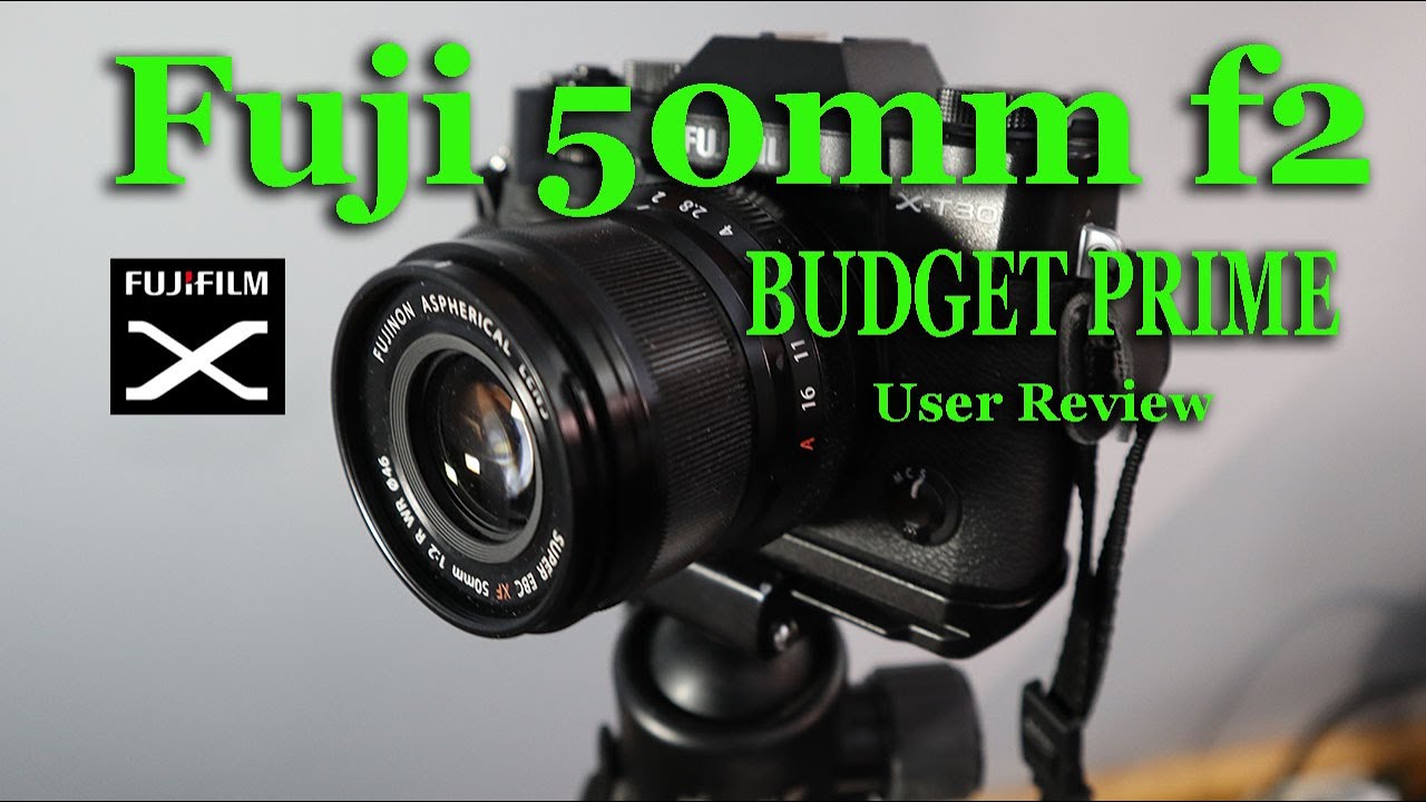 Fuji 50 f2.0 AWESOME! User review - YouTube