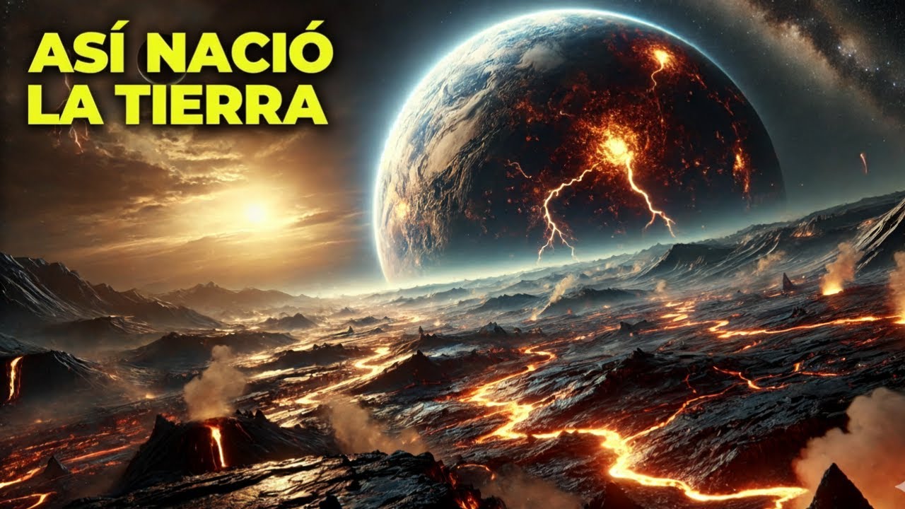 Eón Hádico así nació la Tierra — fuego, lluvia y primeros océanos - YouTube