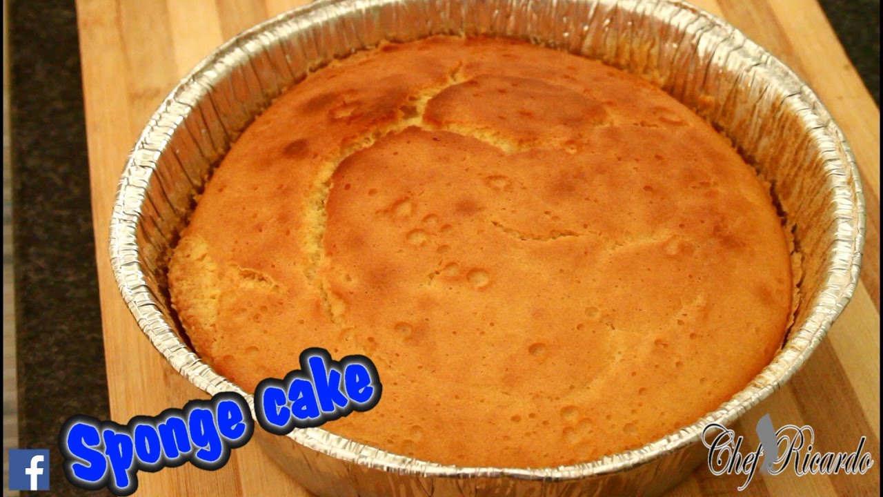 Sponge Cake For Sunday Dinner | Recipes By Chef Ricardo - YouTube