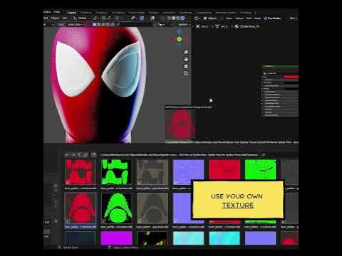 Spider-verse Shader Lazy Tutorial - YouTube