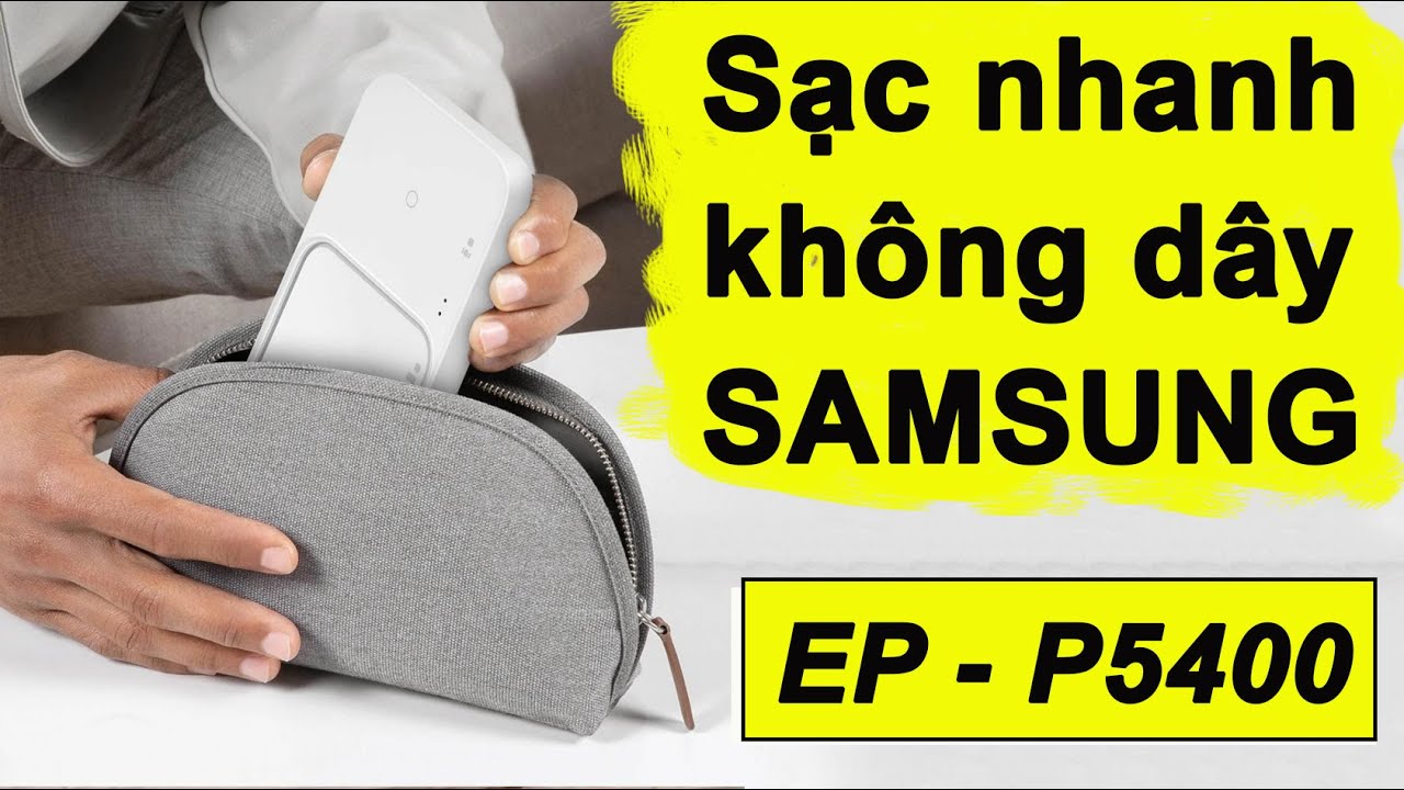 [ EP-P5400 ] Đế sạc nhanh không dây 2022 | Galaxy Z Fold 4 | Galaxy Z ...