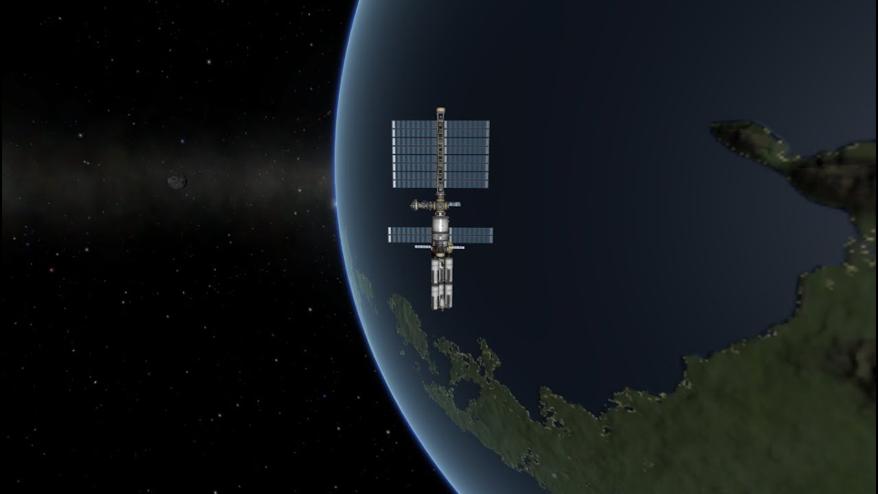 KSP: Using Mechjeb to launch and dock - YouTube