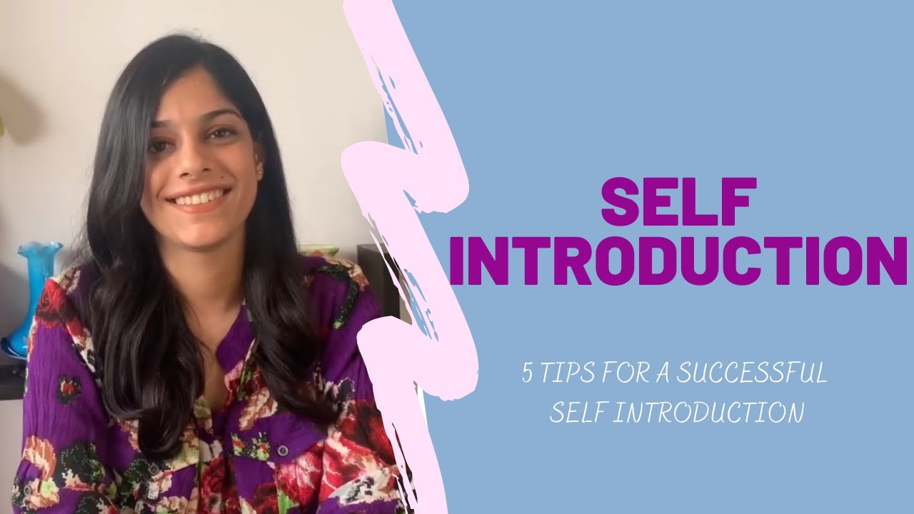 SELF INTRODUCTION/ 5 Tips for a successful self introduction/ Interview ...
