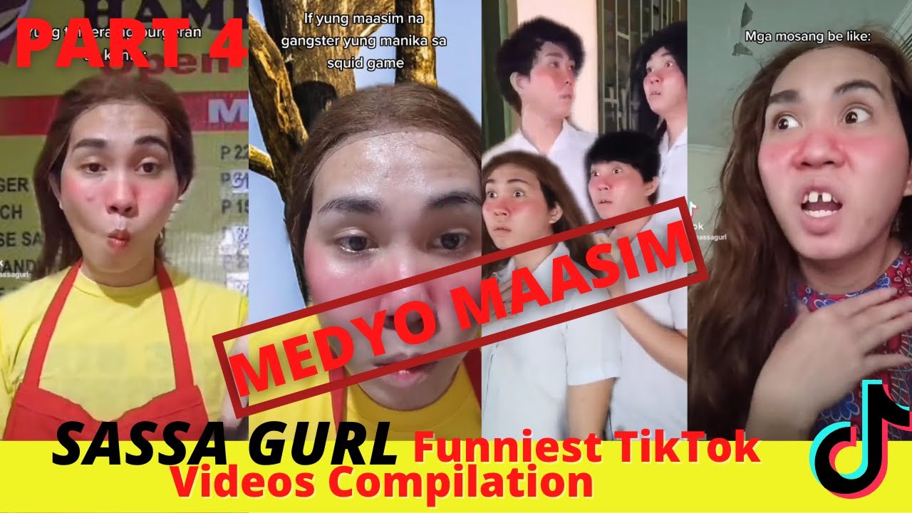 TRY NOT TO LAUGH! Sassa Gurl Funniest TikTok Compilation | Part 4 - YouTube