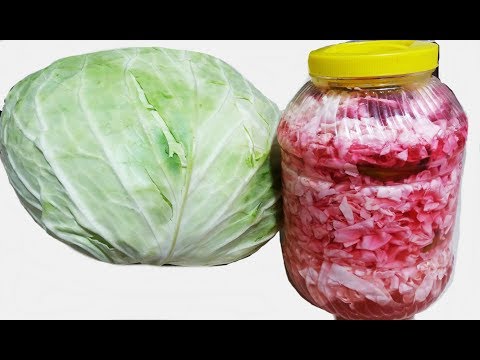 Lahana Turşusu Tarifi -Kütür Kütür Lahana Turşusu Nasıl Yapılır-pratik bilgiler