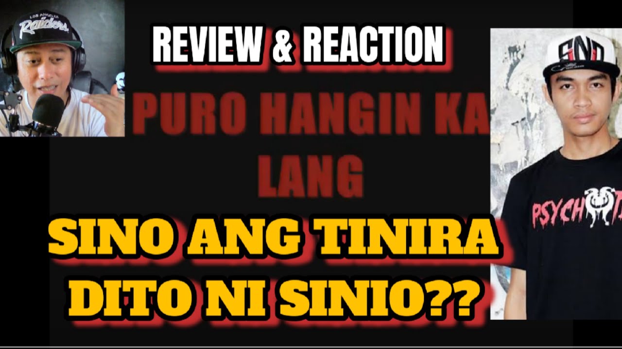 PURO HANGIN KA LANG - SINIO (REVIEW & REACTION) - YouTube