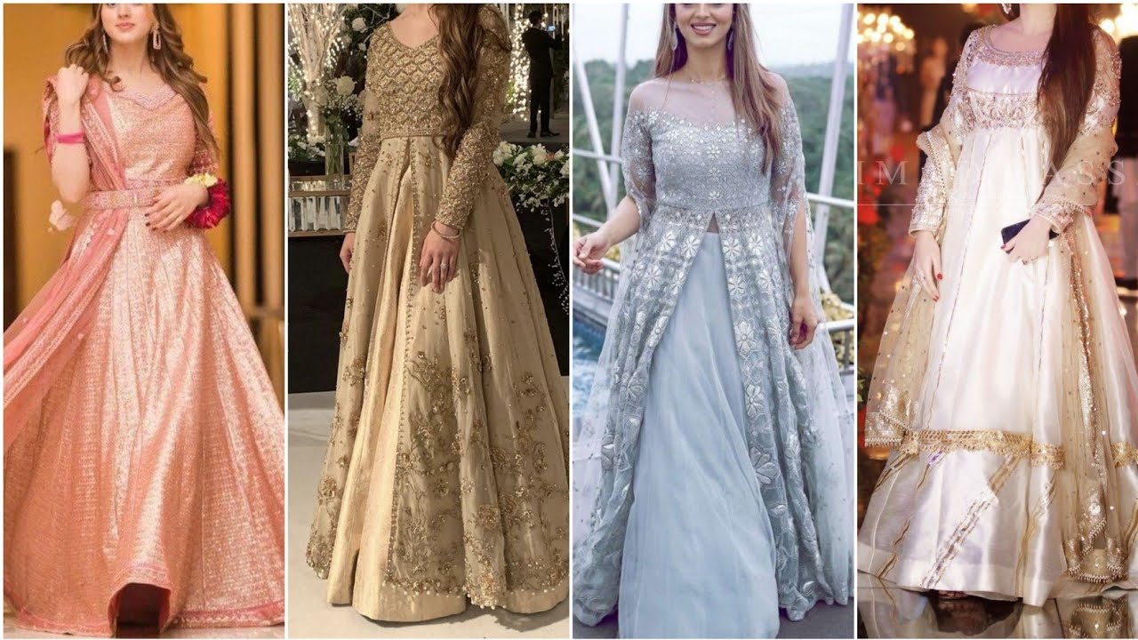 Bride Sisters Barat Dresses Designs ll Beautiful Barat Fancy Dresses ...