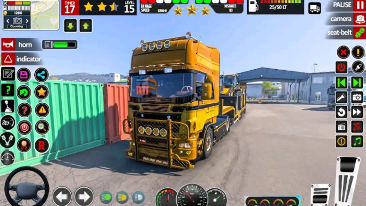 Blindfold Truck Driving Challenge Android Gameplay... - YouTube