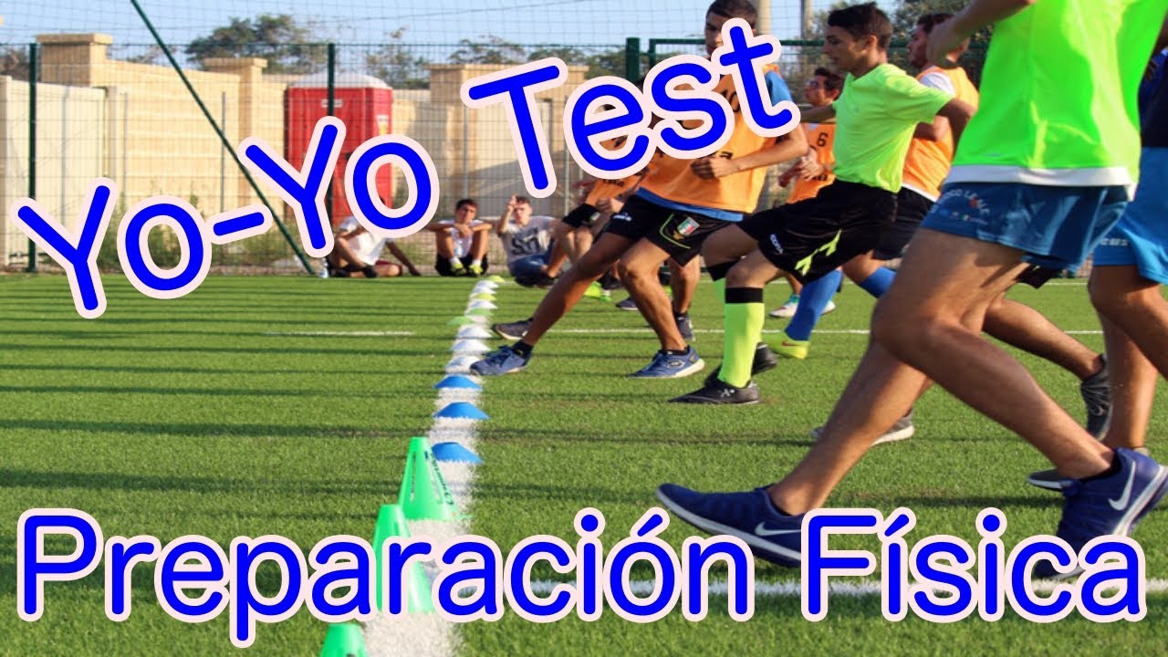 Yo-Yo Test desde Nivel 2. Ejercicio de Entrenamiento de Fútbol para la ...