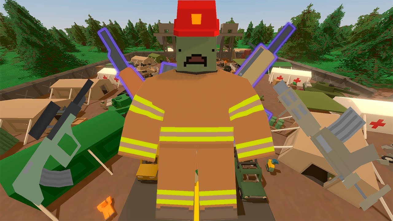 Пытаюсь выжить в unturned - YouTube