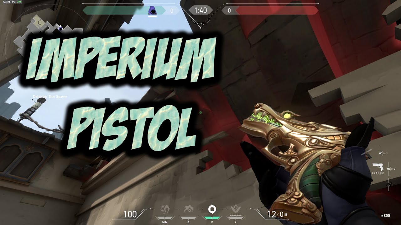 Valorant - Classic Pistol Imperium Gameplay - YouTube