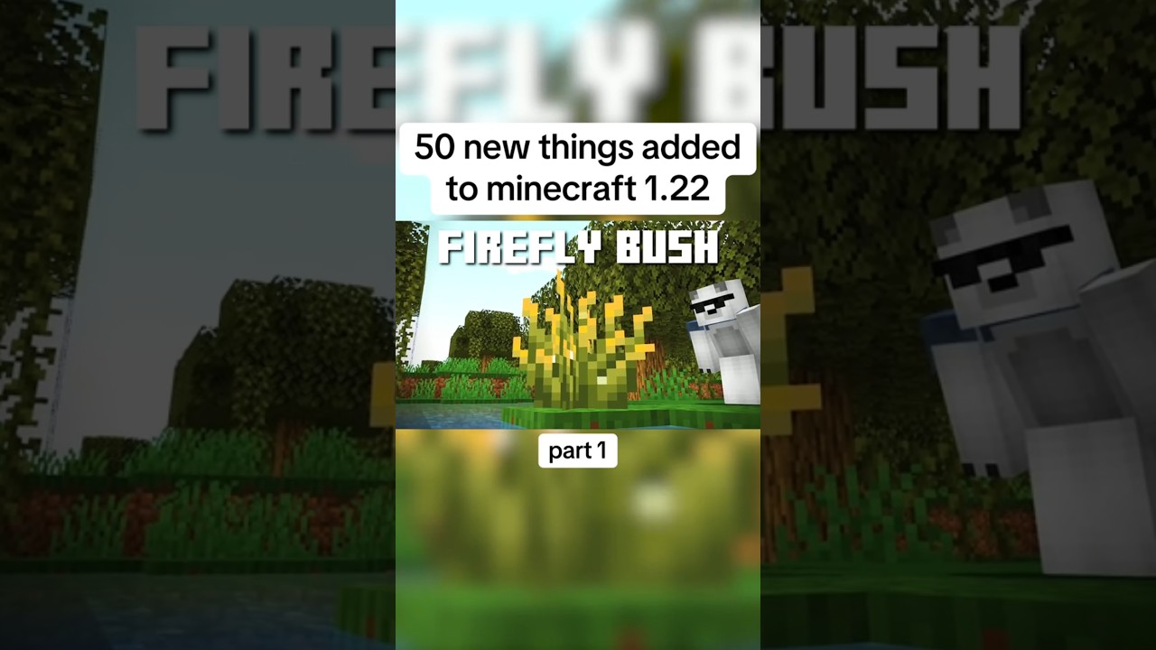 Part 1 | 50 new things added to minecraft 1.22 | Credits: Minuthu # ...