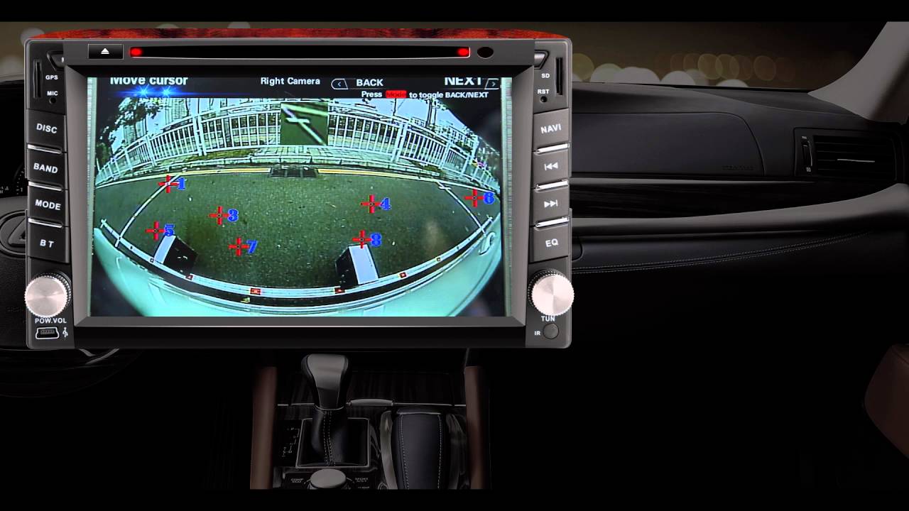 3D 360° Surround View Monitoring System Calibration Video From NEXADAS ...