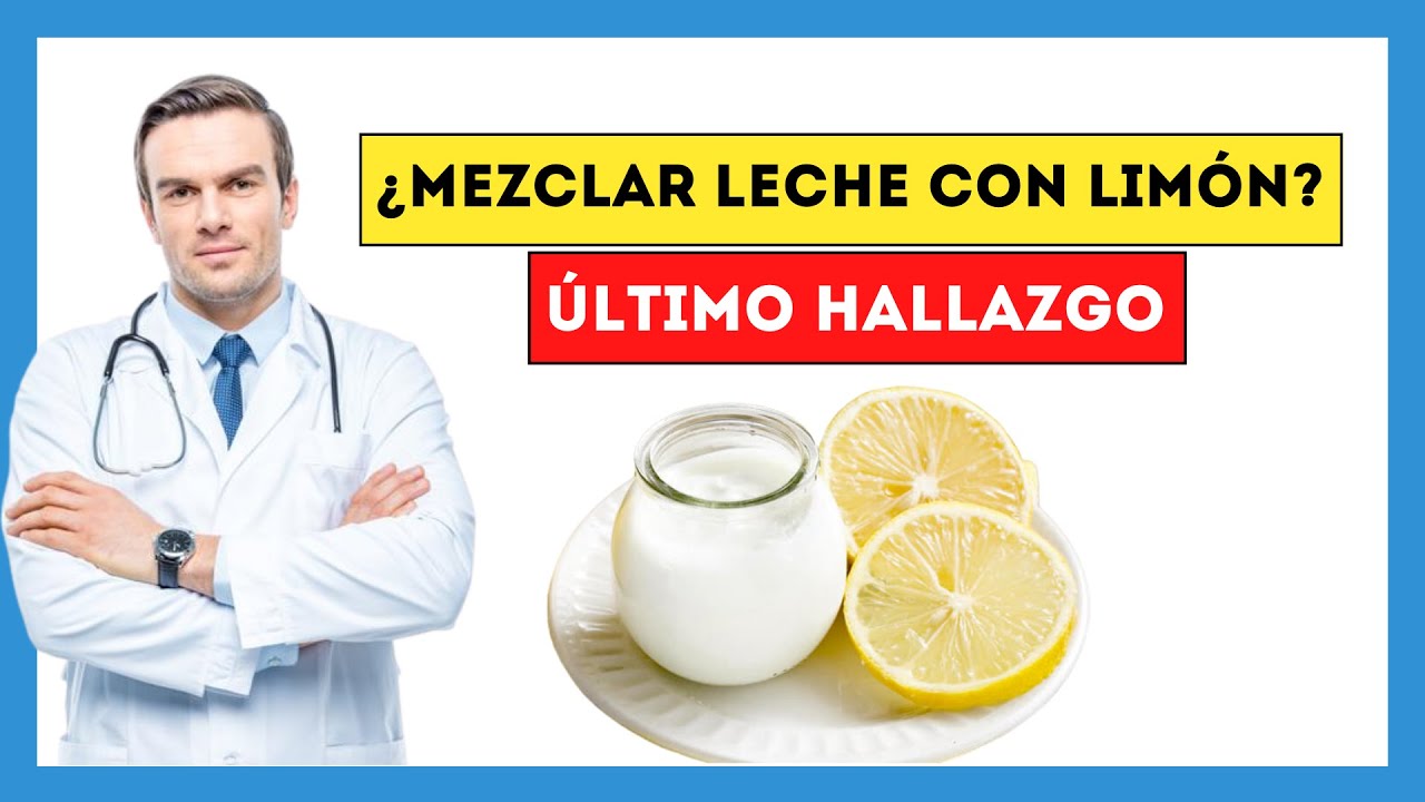 Tomar LECHE con LIMÓN - Descubre el Impactante SECRETO detrás de su ...