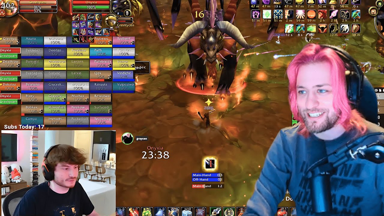 Graycen Leads the OnlyFangs Onyxia Raid - YouTube