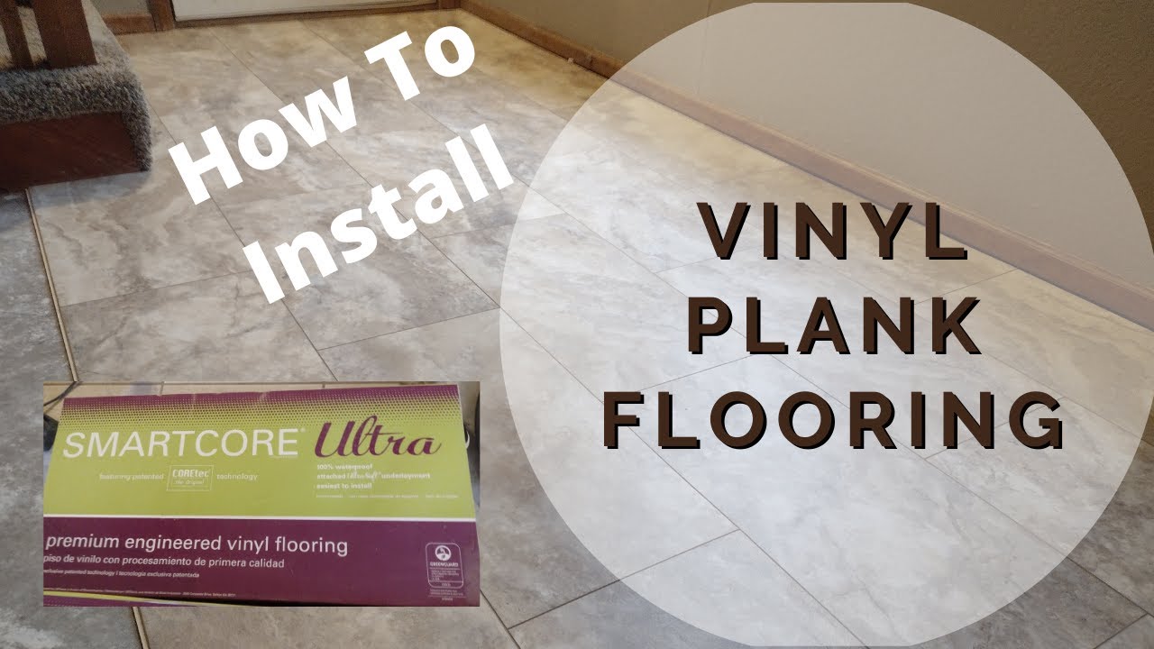 How To Install Vinyl Plank Flooring | Show Me Construction - YouTube