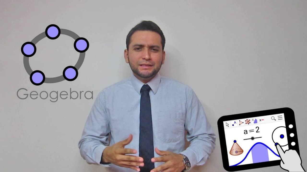 GEOGEBRA, tutorial: Reconocimiento de la interfaz - YouTube