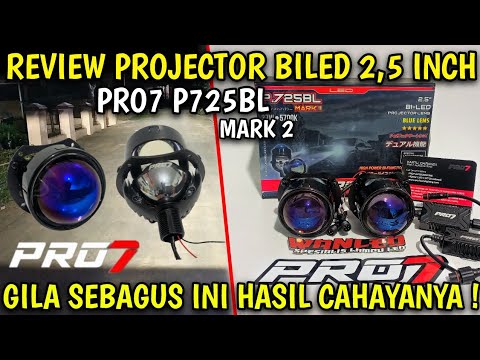 REVIEW PROJECTOR BILED 2,5 INCH PRO7 P725BL MARK 2 DAHSYAT BANGET ...