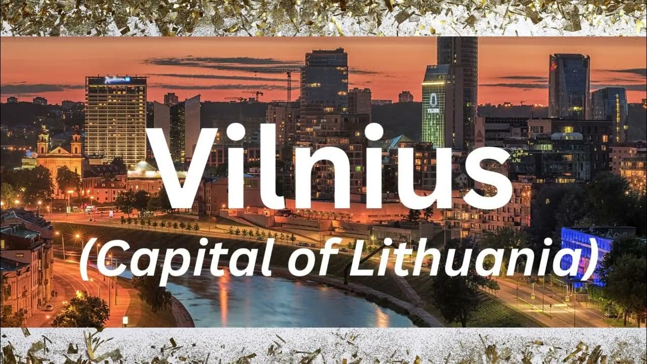 🇫🇷 How to Pronounce Vilnius (Capital of Lithuania) in French - YouTube
