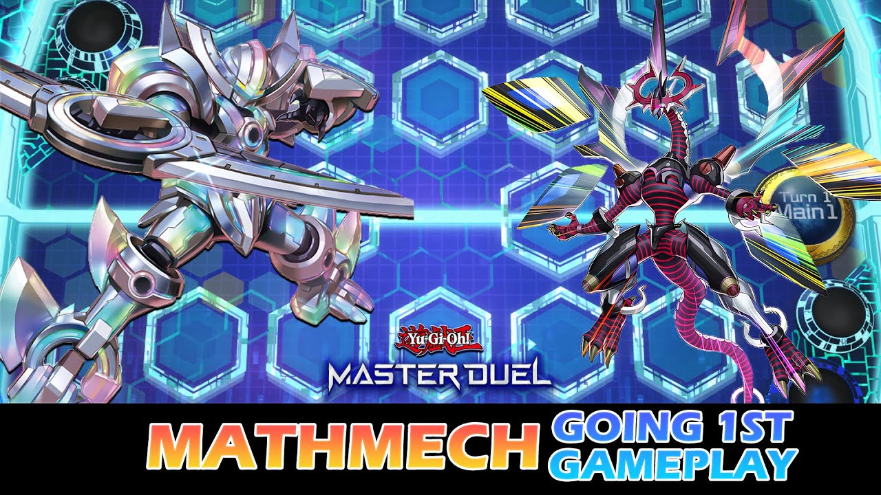 MATHMECH GOING 1ST MASTER RANK GAMEPLAY FT. NEO TEMPEST TERAHERTZ IN YUGIOH MASTER DUEL - YouTube