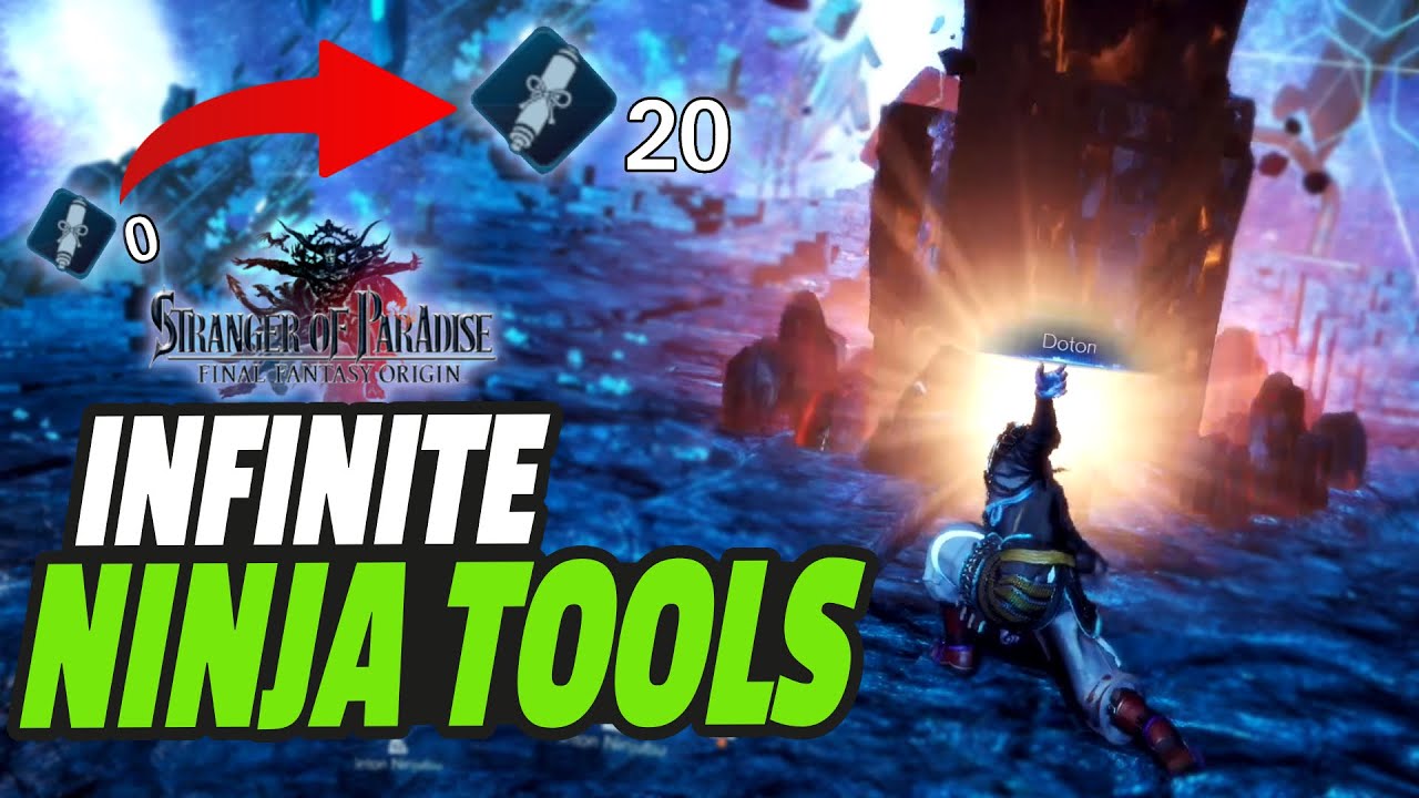 How To INSTANTLY Refill All Ninja Tools Guide | Stranger of Paradise ...