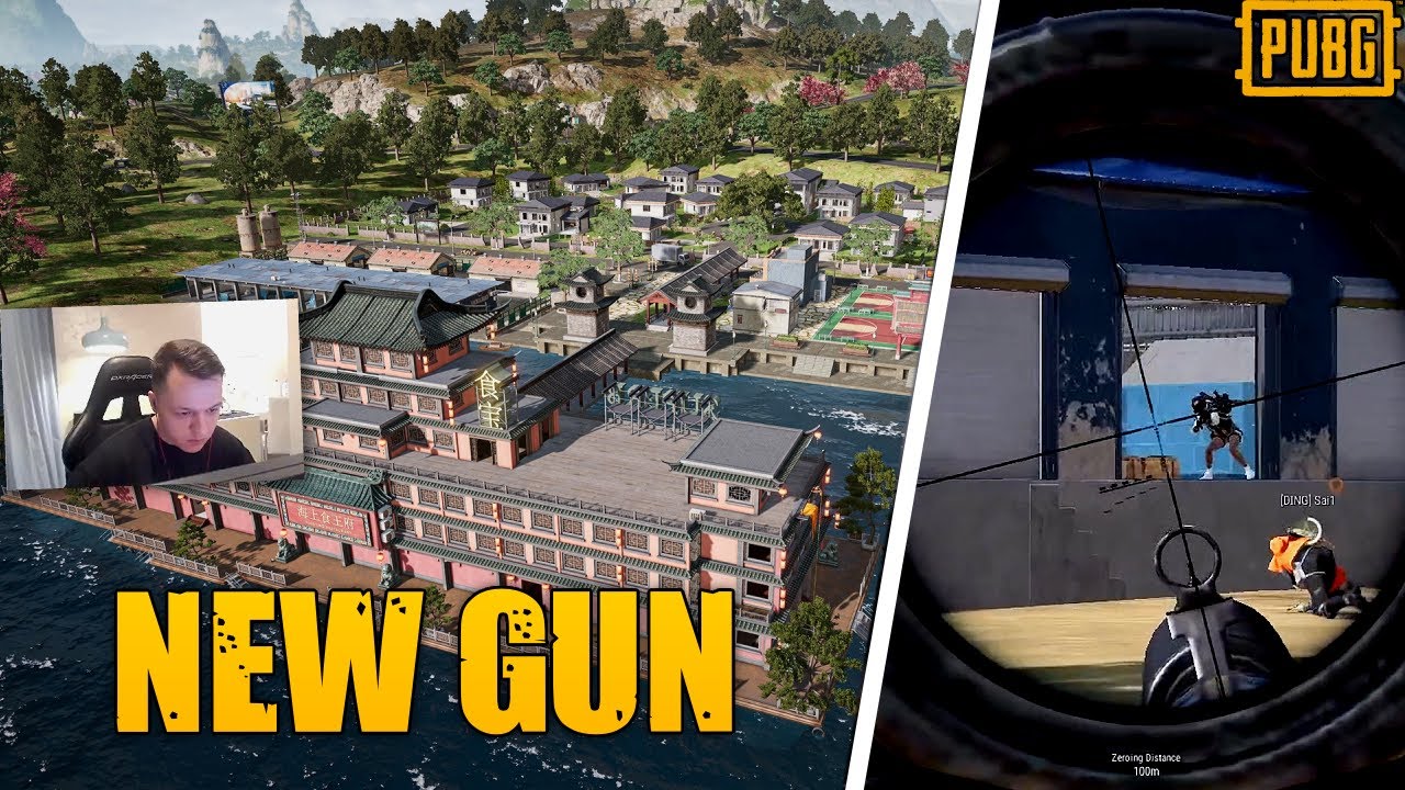 ADOUZ1E discovered The JS9 SMG in PUBG New Map Rondo - YouTube