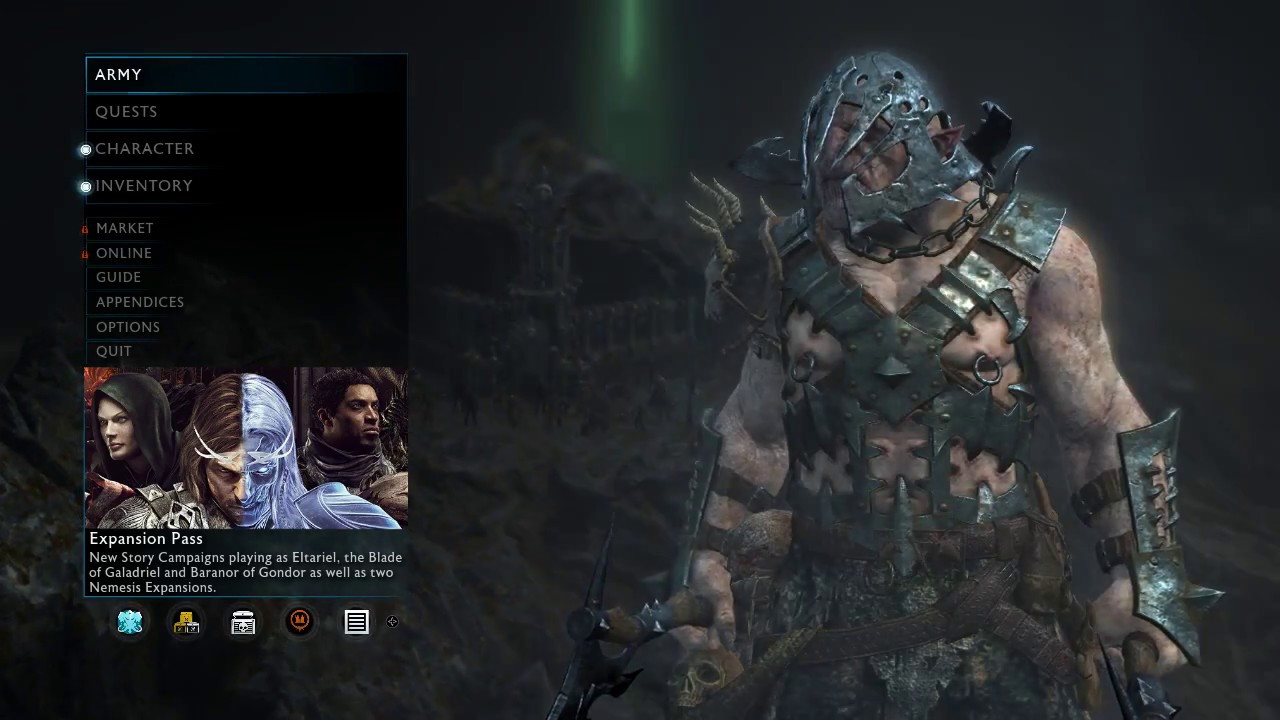 Shadow of war : God Mode Invincible uruk - YouTube