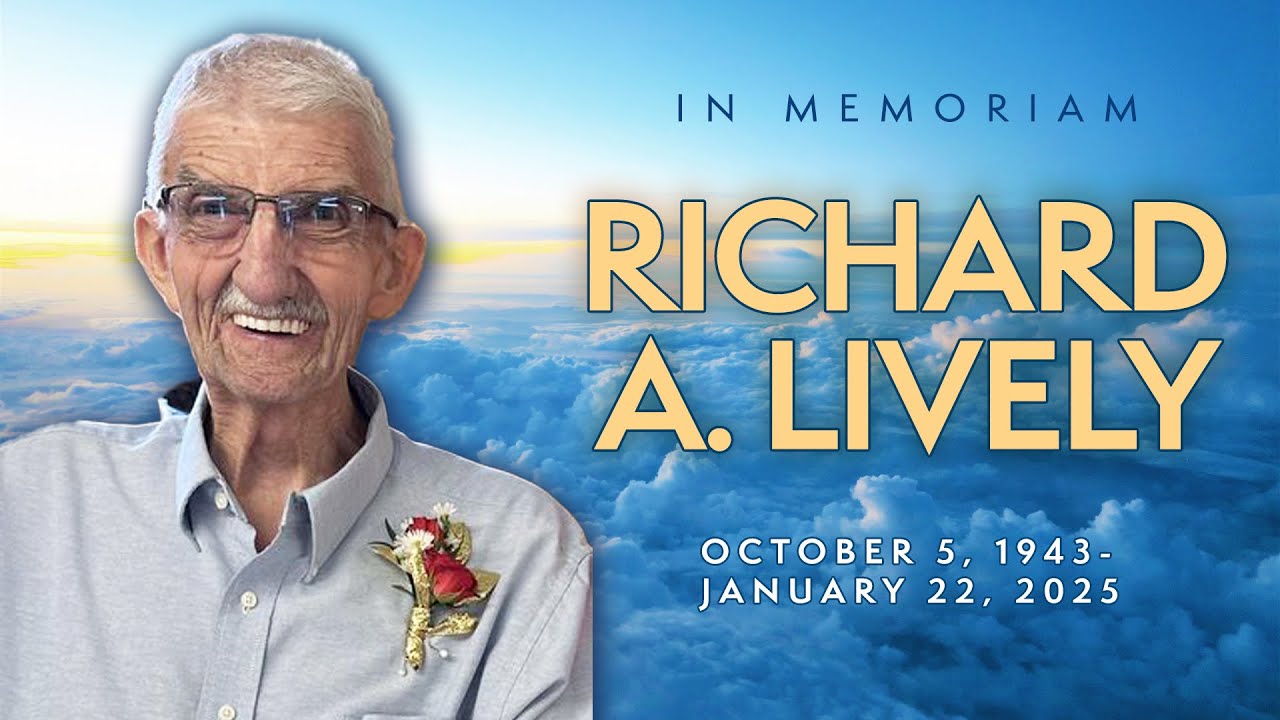 Richard Lively Memorial Service - YouTube