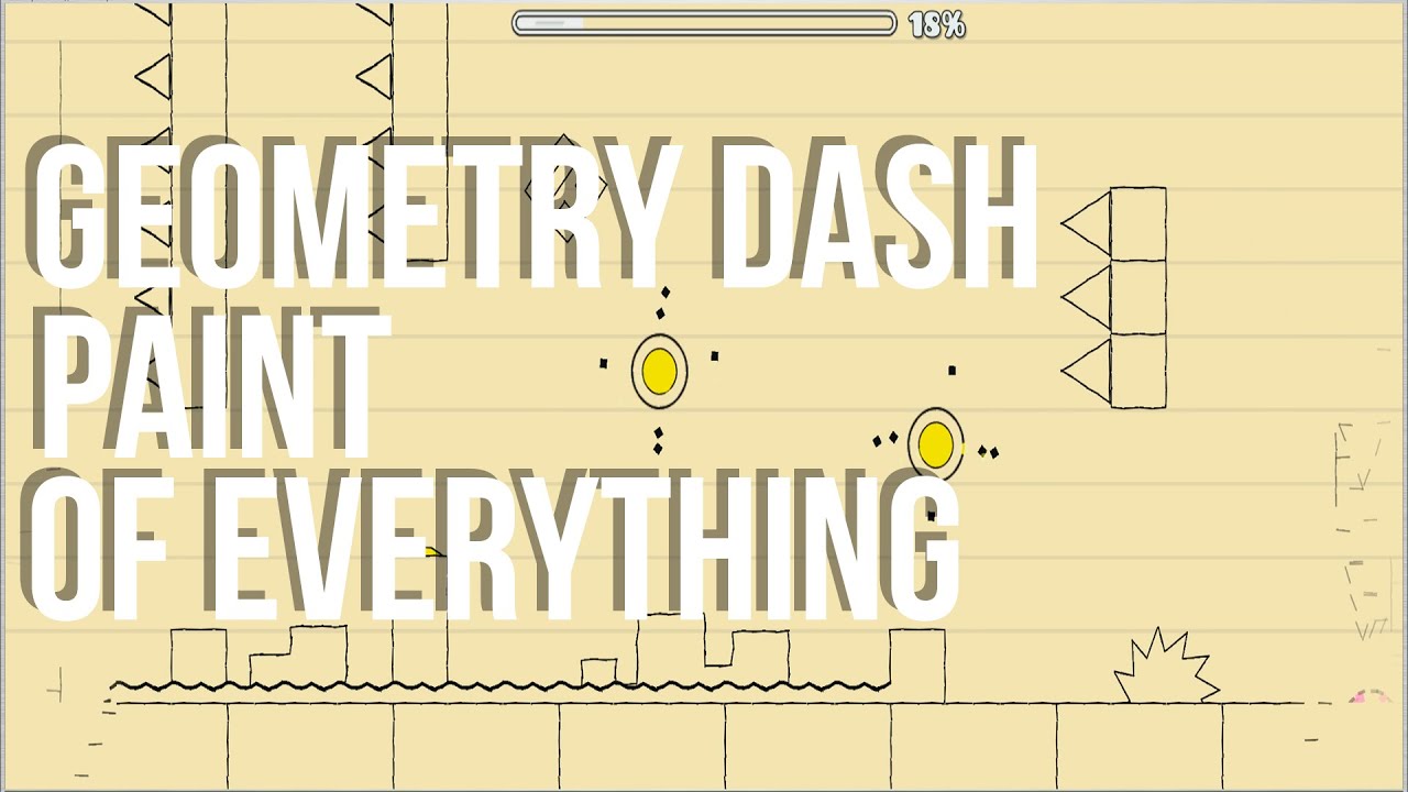 Paint of Everything | Geometry Dash - YouTube
