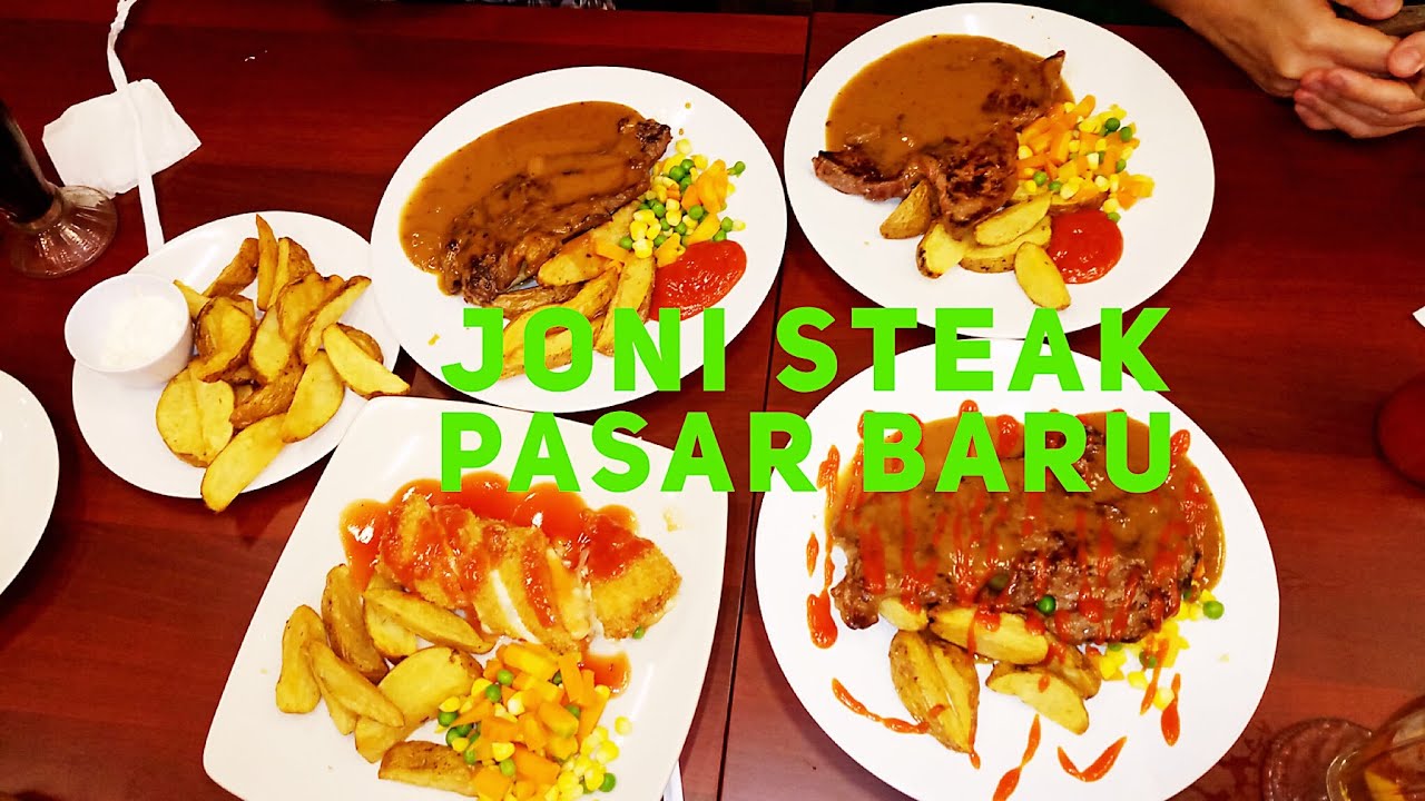 Joni Steak Pasar Baru - YouTube
