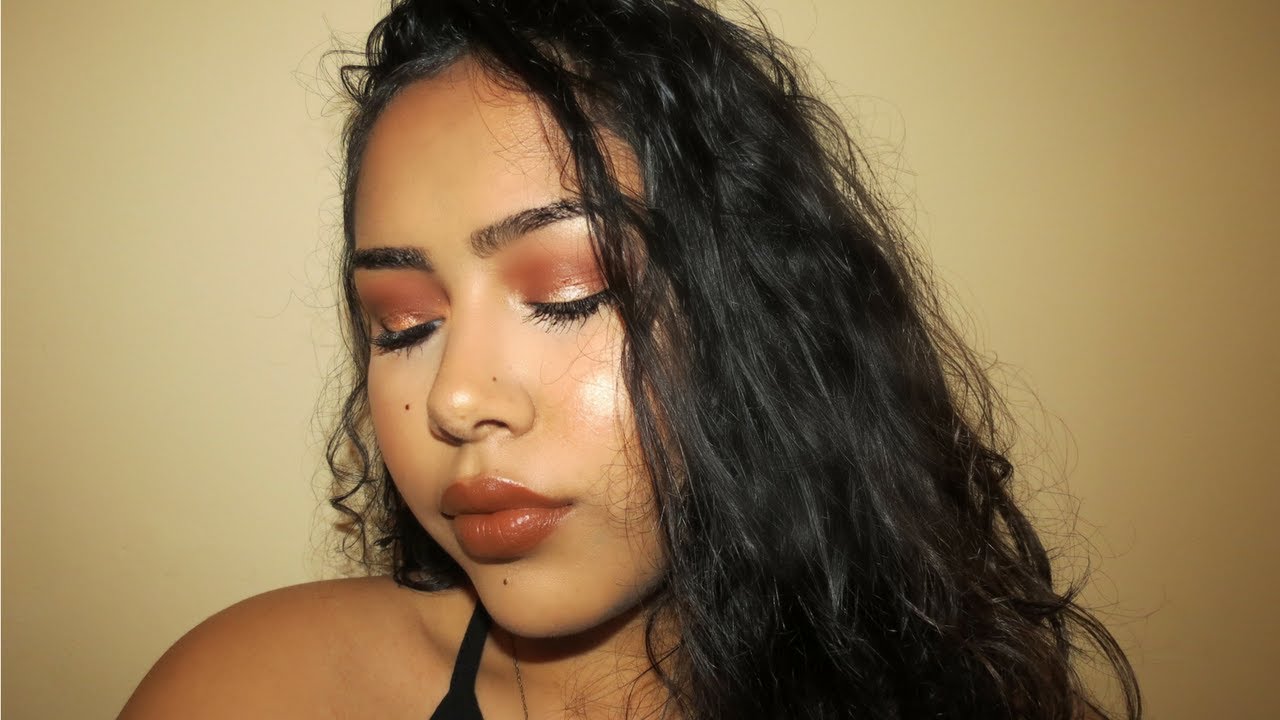 WARM TONED HALO EYE TUTORIAL | Michelle Marrero - YouTube