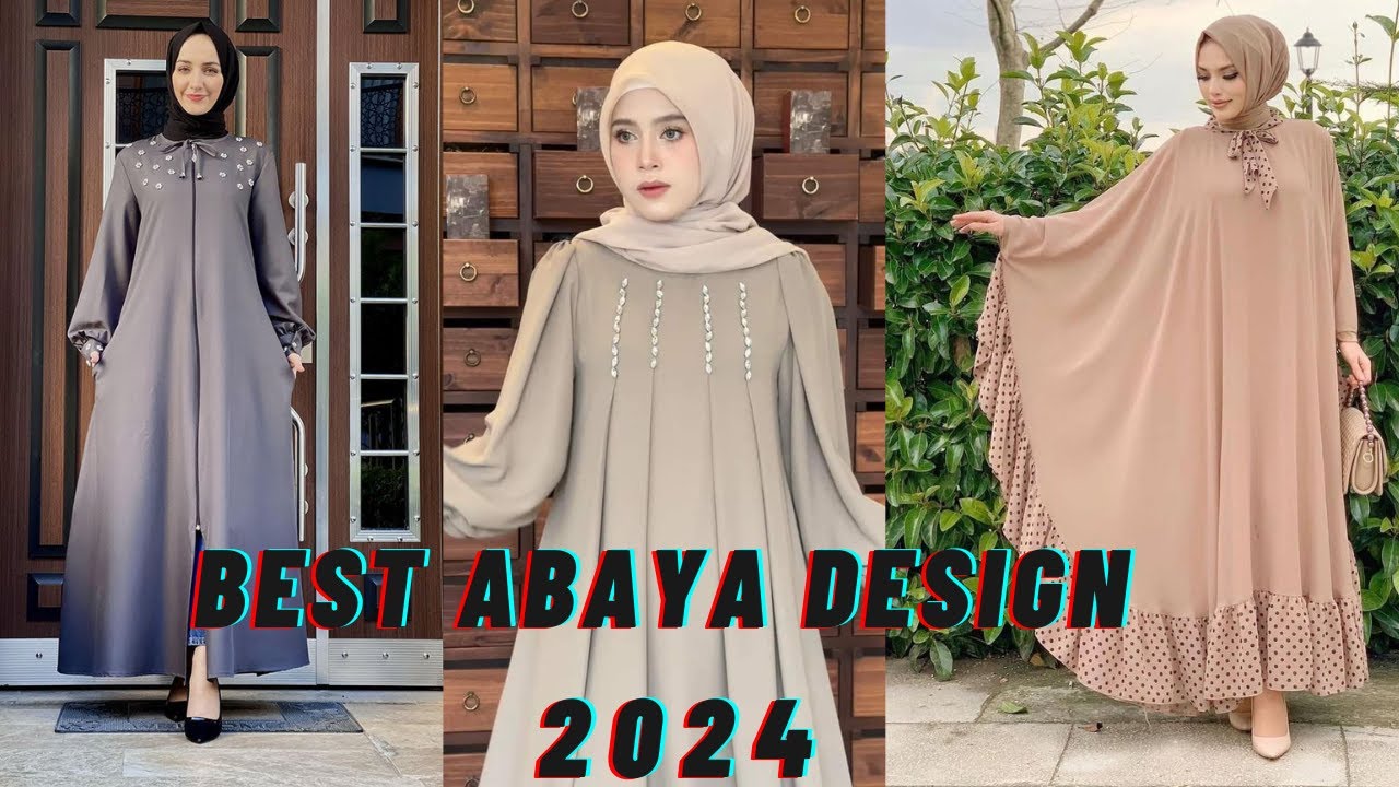 Latest Abaya Design 2024 | Beautiful Simple Burkha Designs | Trending ...