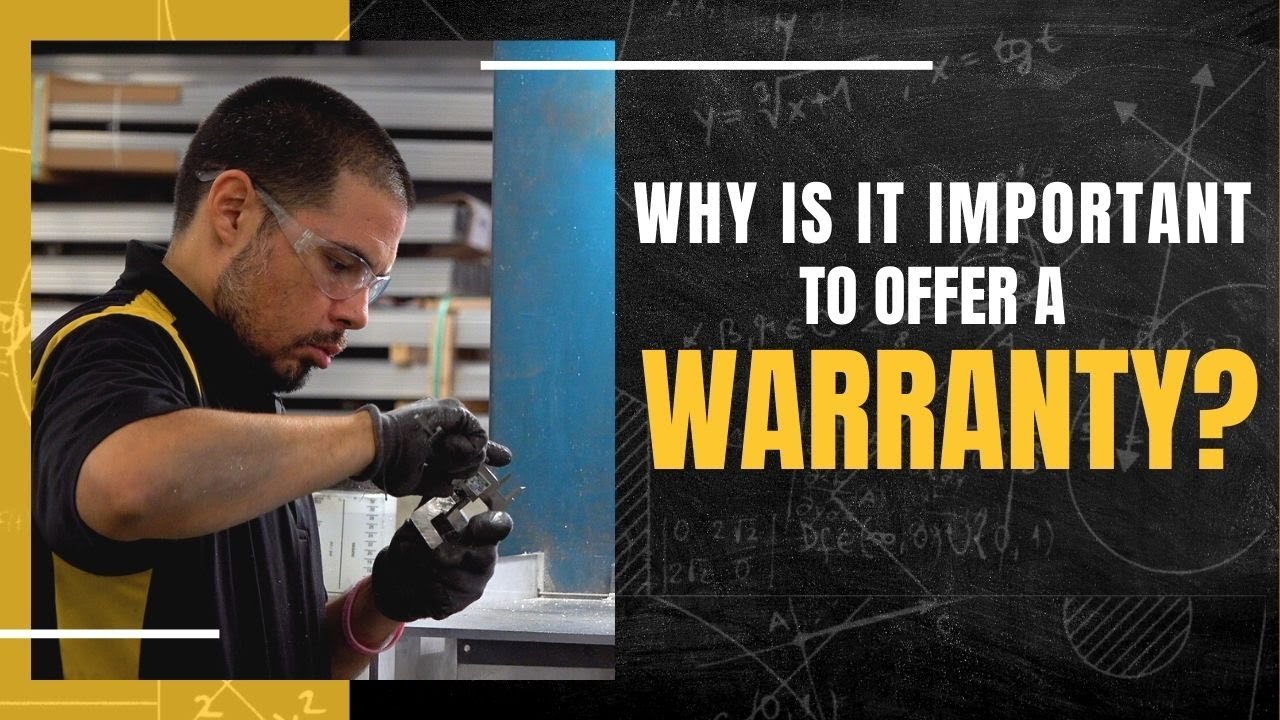 Why is it Important to Offer a Warranty? - YouTube