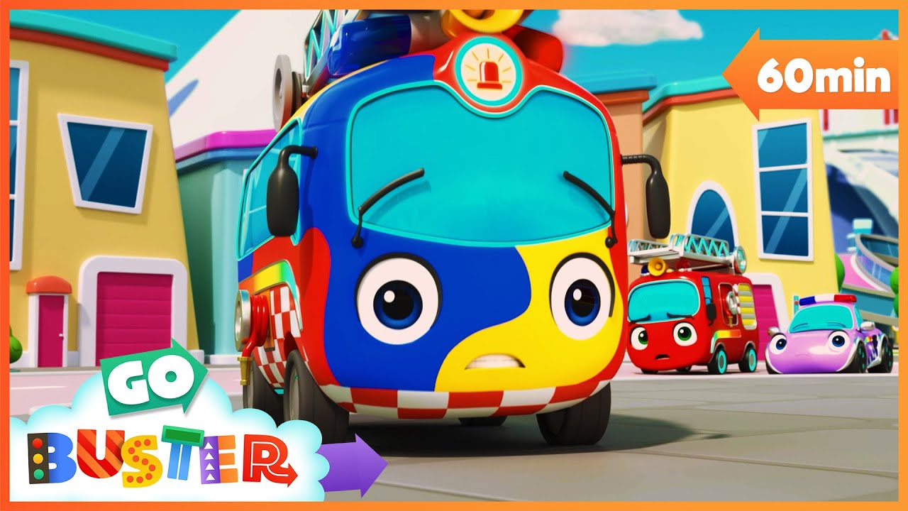 BUSTER HELPS!! The Kitten Emergency!! | Go Buster Recharged | Robot ...