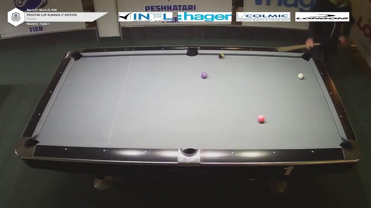 Poolbar Prostar Cup Table 1 Live - YouTube