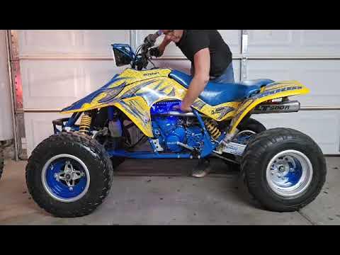 1989 SUZUKI LT500 QUADZILLA Cold Startup - YouTube