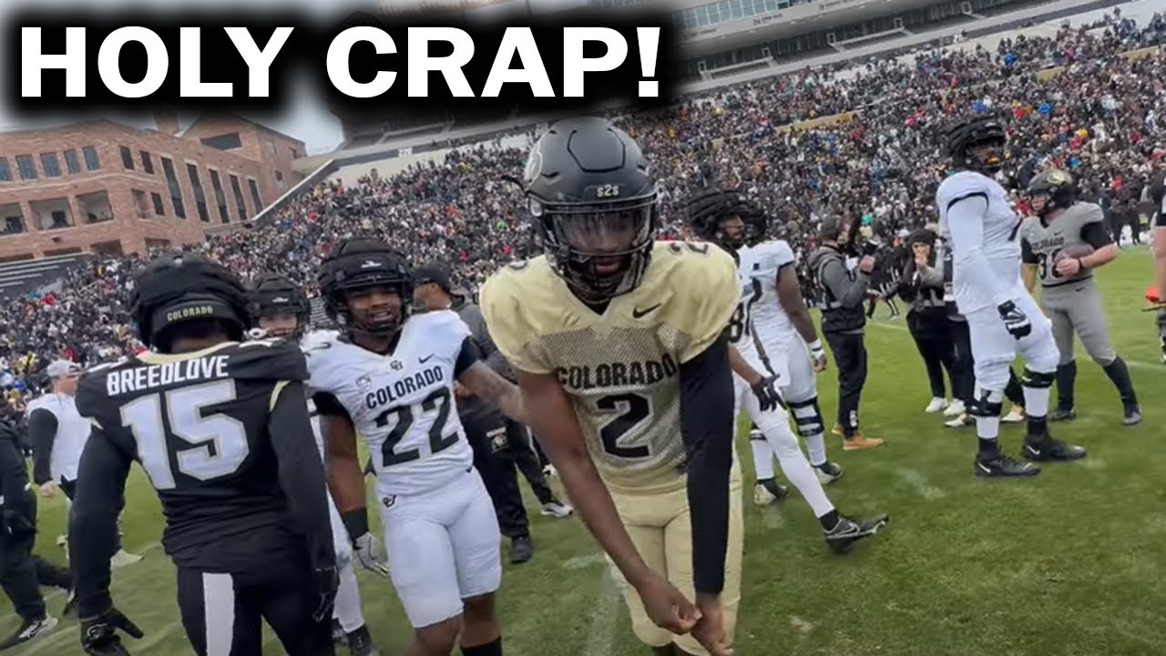 The Colorado Spring Game Was UNREAL! (The Deion Effect) - YouTube