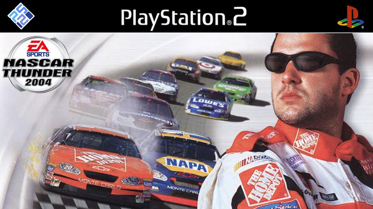 NASCAR Thunder 2004 PS2 - Gameplay on PCSX2 1.6.0 [No Commentary] - YouTube
