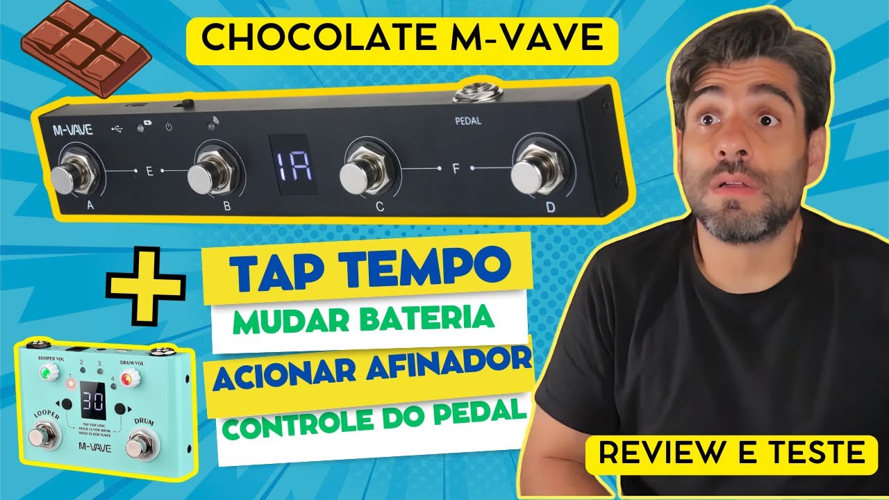 "Review do Pedal M Vave Chocolate: Acessório Indispensável para o M ...