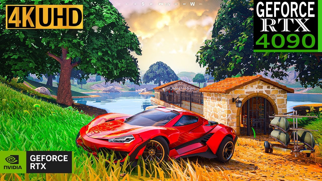 Fortnite : RTX 4090 ( 4K Ultra Settings + RTX "ON" ) Chapter 5 Season 2 ...