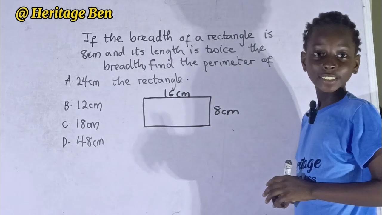 Solving Rectangle problem - YouTube