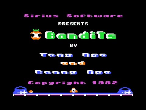 Bandits longplay w/ cheats (Apple II - Sirius) - YouTube