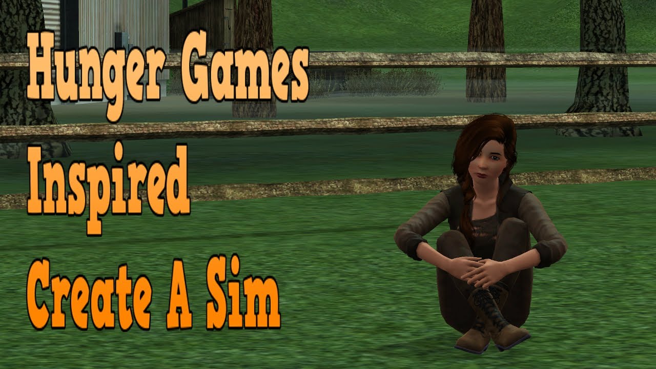 The Sims 3: Create A Sim - Hunger Games *Inspired* - YouTube