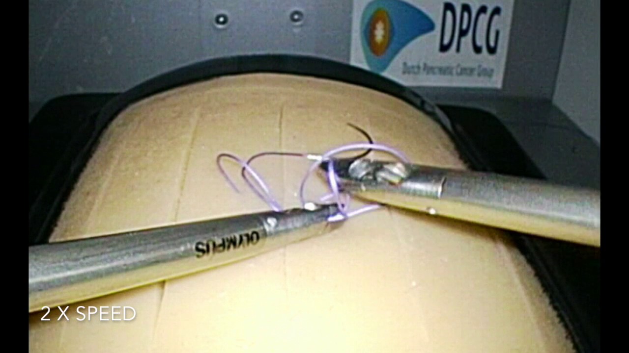 Laparoscopic Slipping Knot (Laparoscopic Knot Tying & Suturing) - YouTube