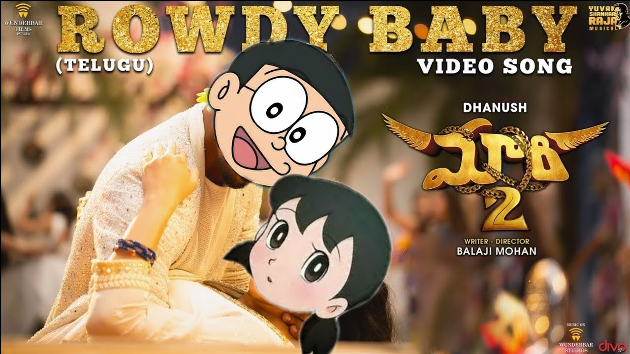 Rowdy baby, chejaari pothe and guleba songs in doraemon and shin chan ...