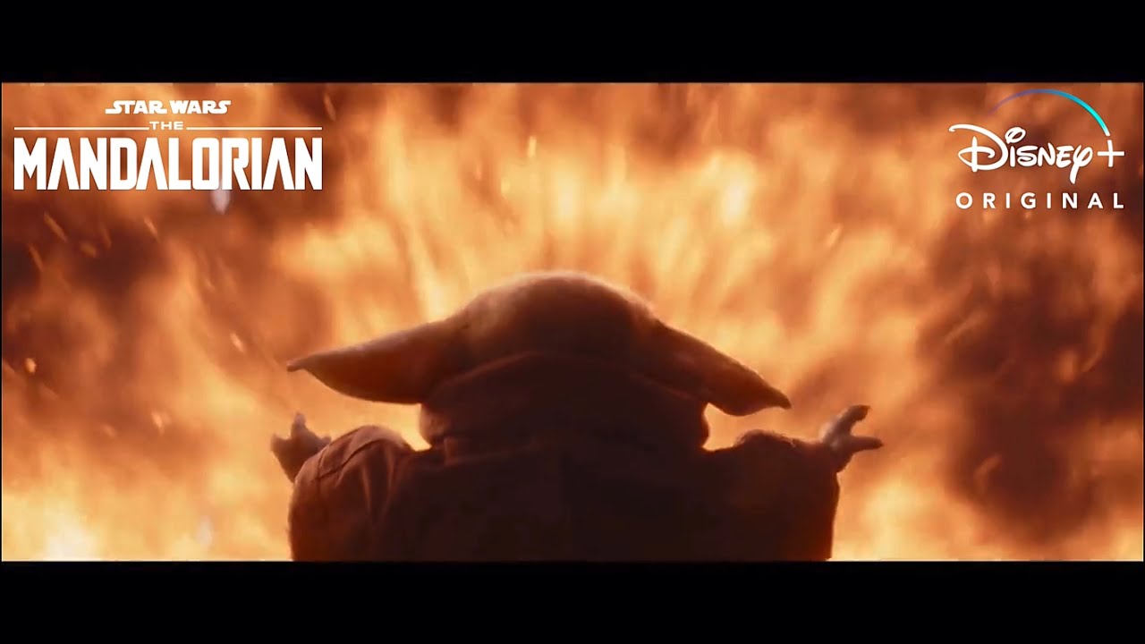 Grogu uses the force | The Mandalorian Season 3 Chapter 24 - YouTube