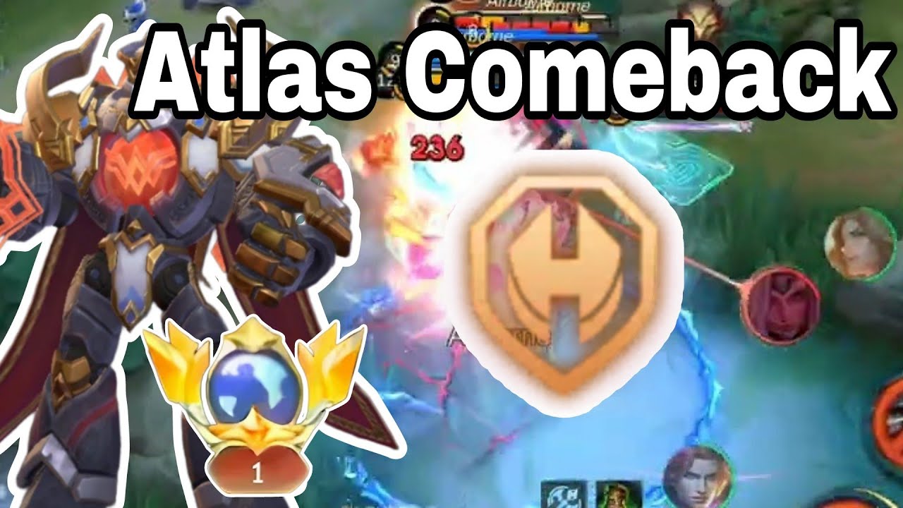 Tutorial Main Atlas Sampai Comeback #mlbb #atlas - YouTube