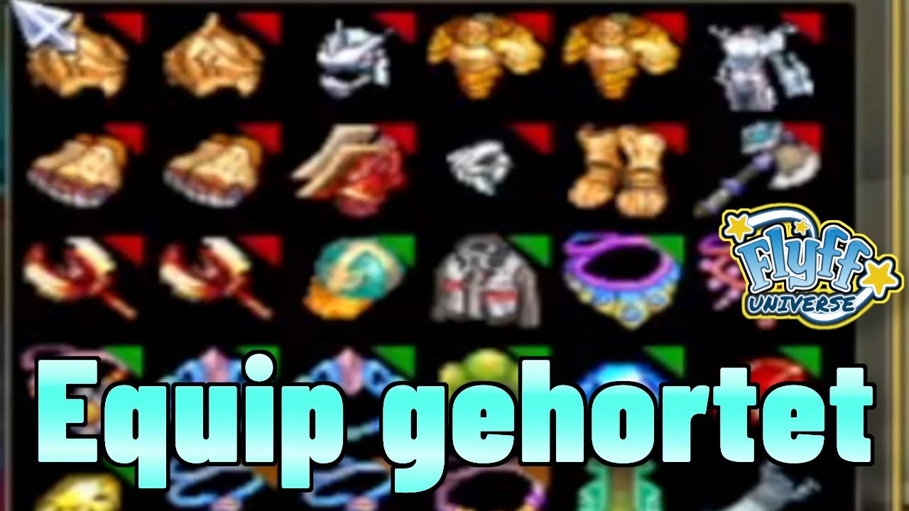 Flyff Universe - Bloody Axes, Warpon Set, Forrben Set und benutzt es ...